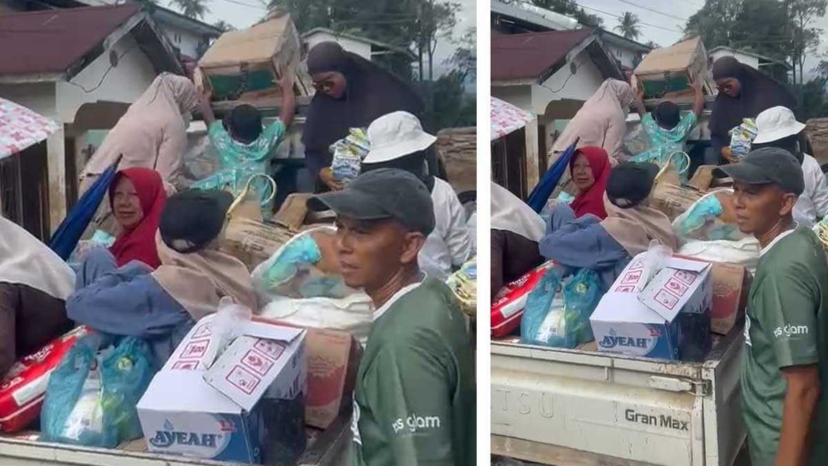 Polri Turun Tangan! Aipda Hendri Terjang Sisa Banjir Bandang Demi Antar ...